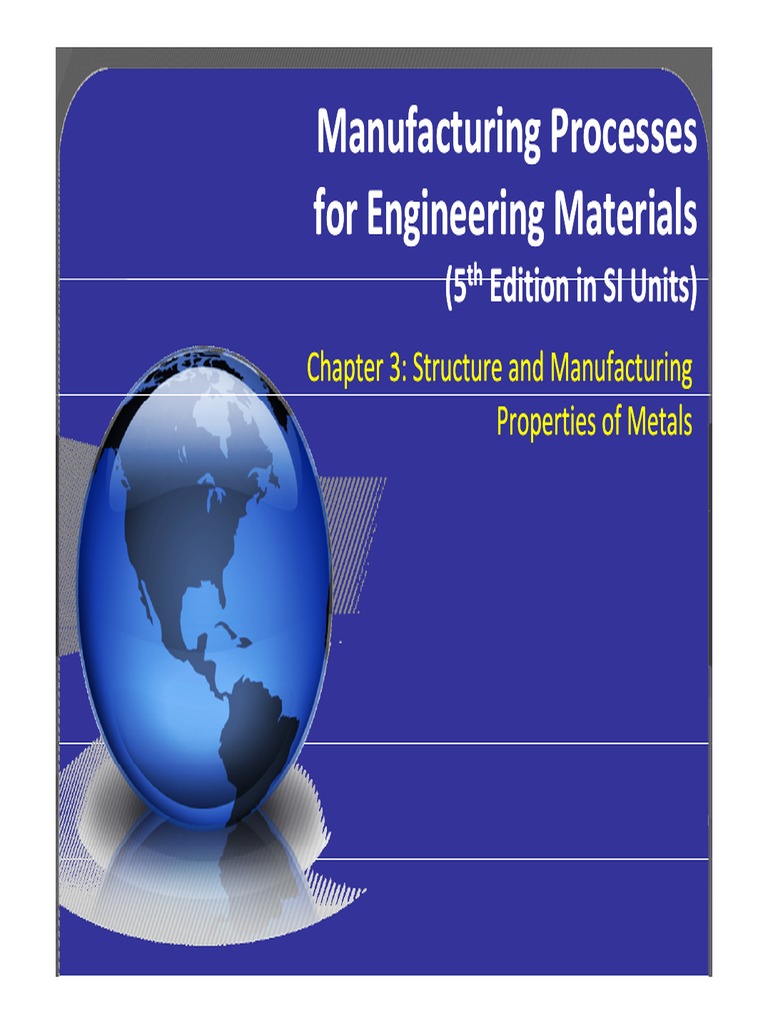 Manufacturing Processes Manufacturing Processes GG For Engineering ...