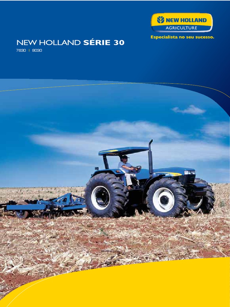 NH 7630-8030 | PDF | Turbocompressor | Trator