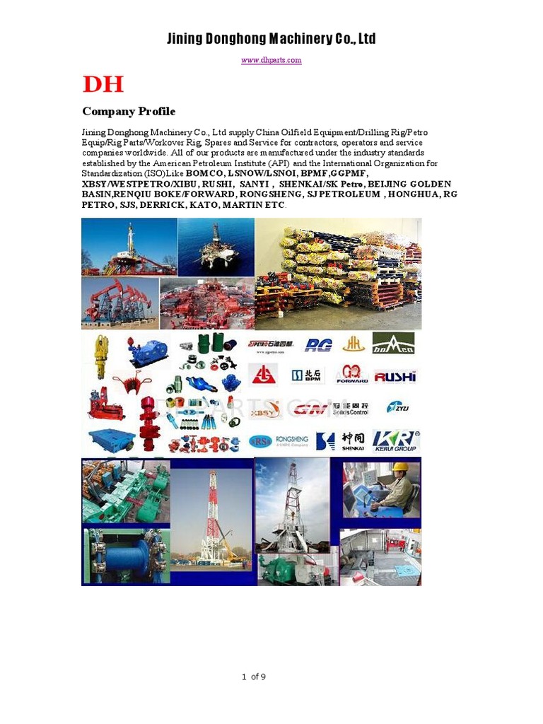 Catalogue 2015 (Oilfield Equip Parts Supplier) | PDF | Blowout (Well ...