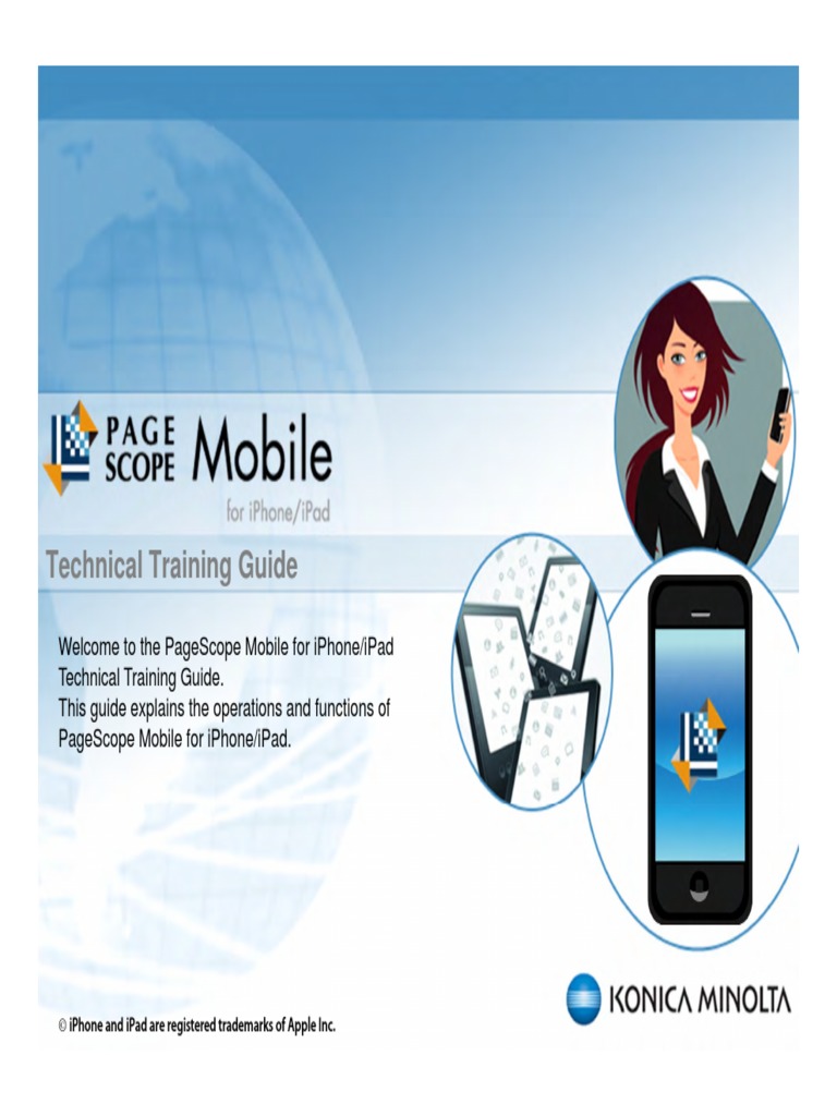 Page Scope Mobile User Guide | PDF | Email | I Phone