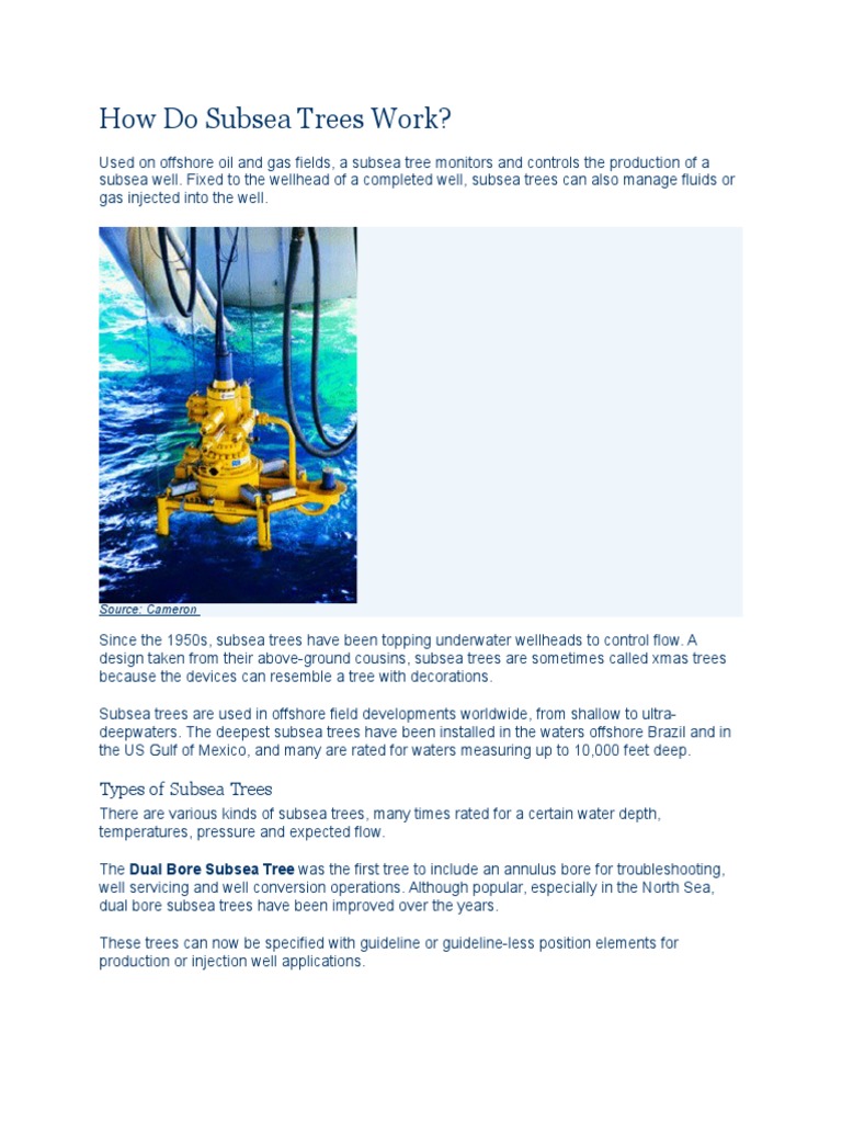 How Do Subsea Trees Work | PDF | Home & Garden | Art