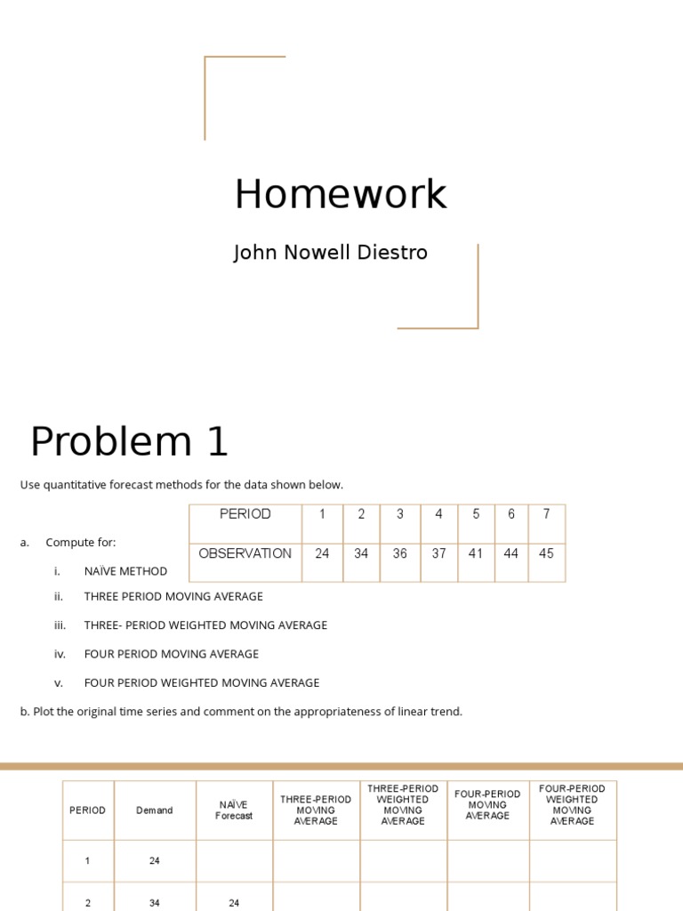 Quantitative Techiniques | PDF | Moving Average | Forecasting