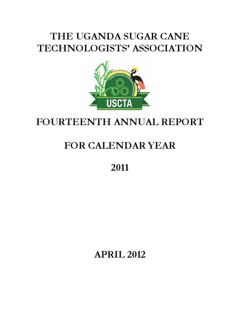 The 14th USCTA Annual Report 2011 | PDF | Sugarcane | Cogeneration