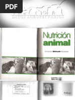 NUTRICIÓN ANIMAL. Sexta Edición | PDF | Lípido | Proteínas