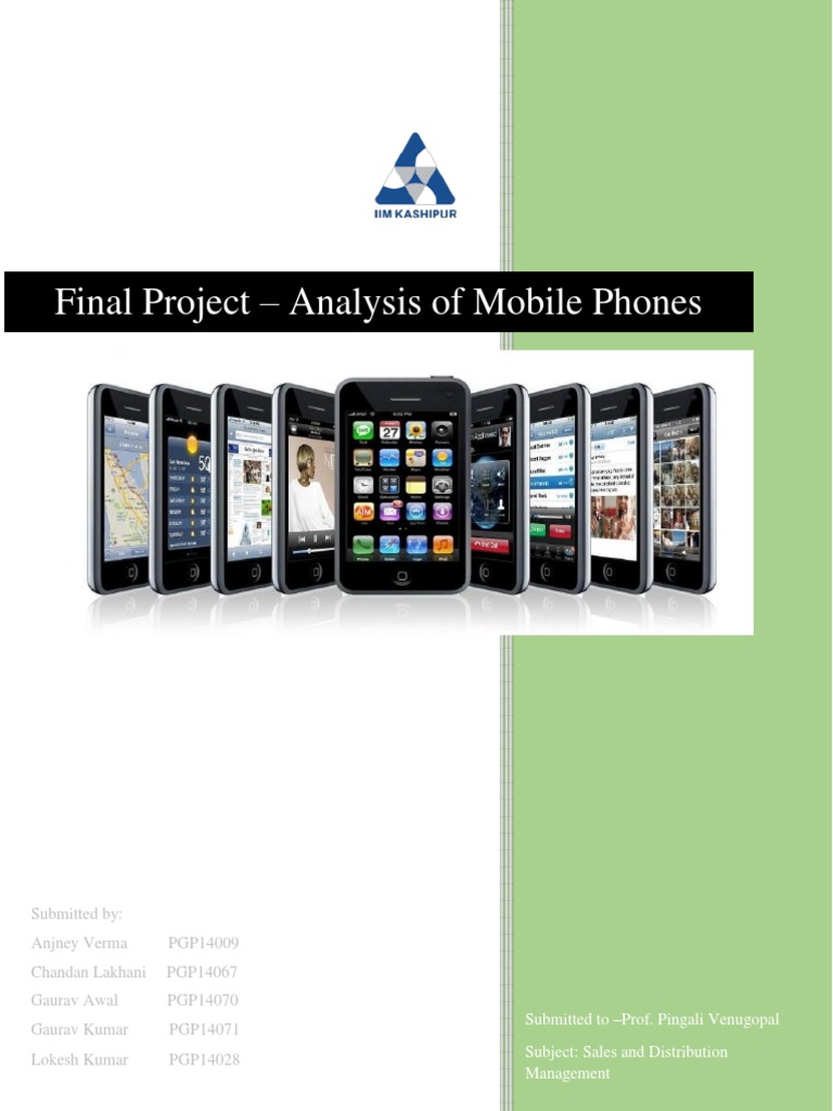 Final Project - Analysis of Mobile Phones | PDF | Advertising | Brand