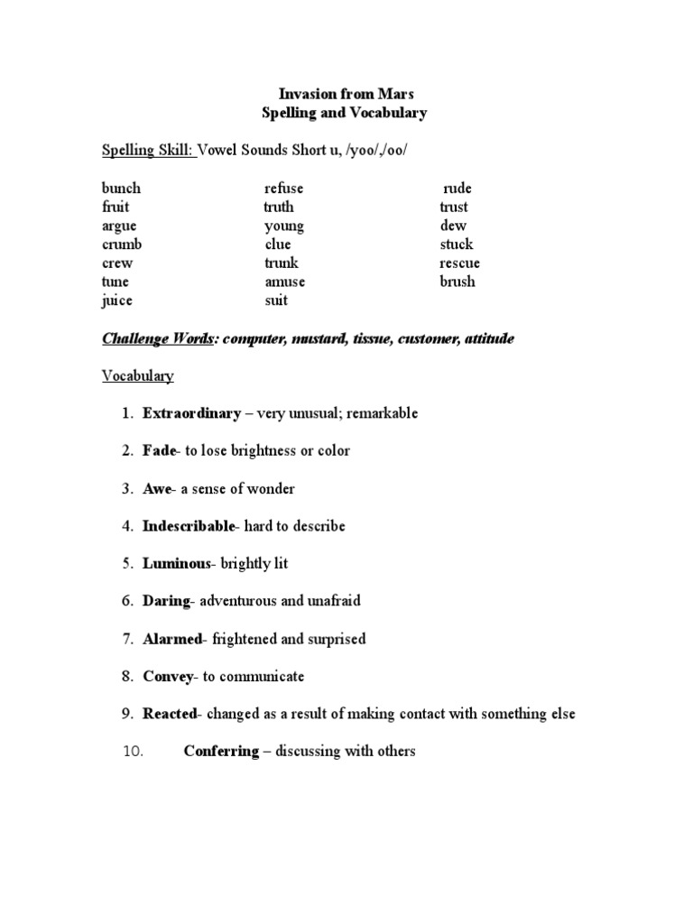 Invasion From Mars Journeys