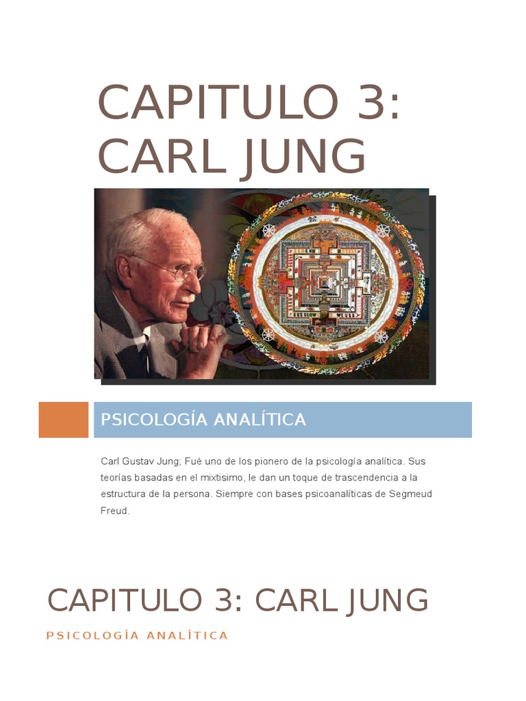 Psicología Analítica de Carl Jung | PDF | Carl Jung | Mente inconsciente