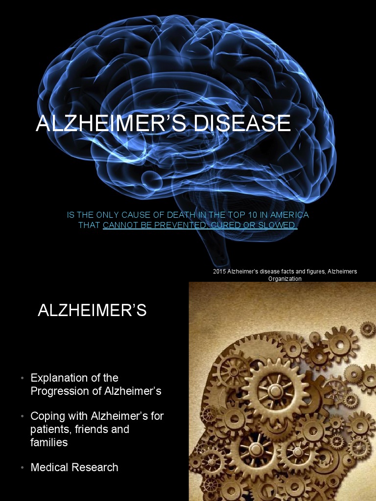 Alzheimer'S Disease: Is The Only Cause of Death in The Top 10 in ...