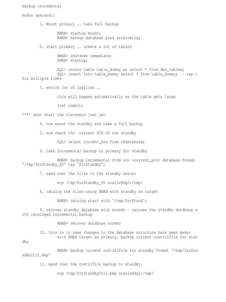 Oracle Database Backup Guide Pdf Oracle Database Backup