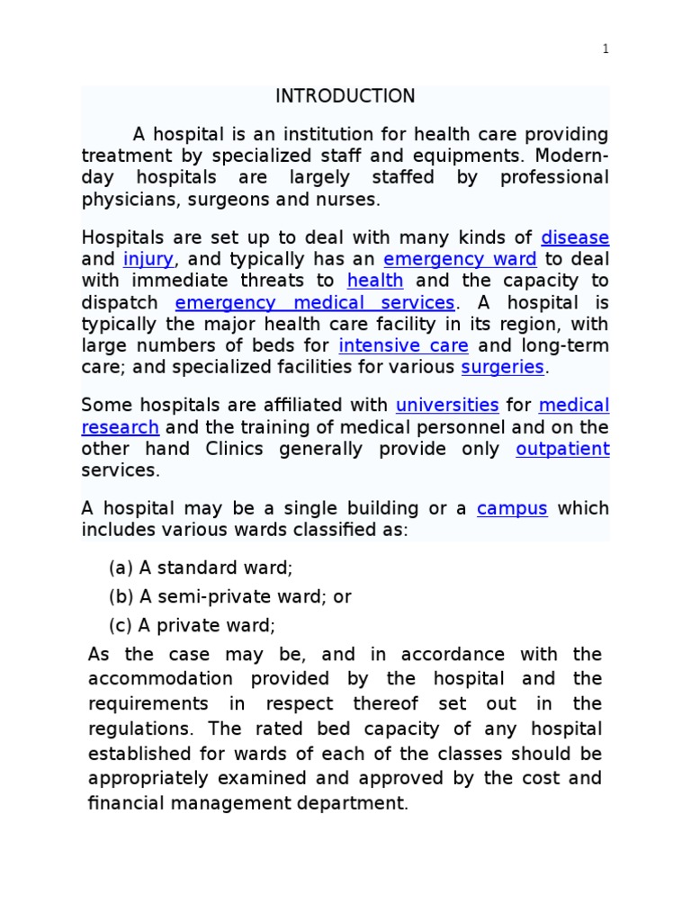Audit of Hospitals | Financial Audit | Internal Audit