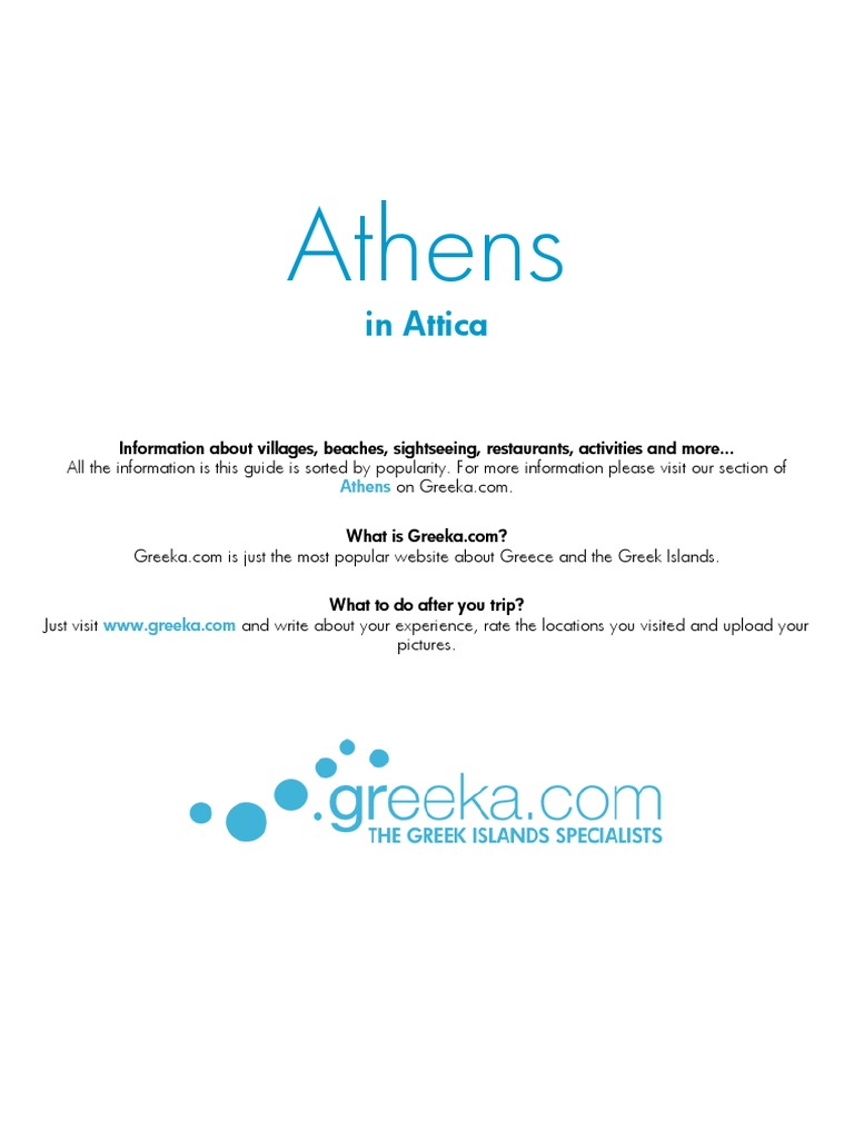 Athens Simple | PDF | Athens | Library And Museum