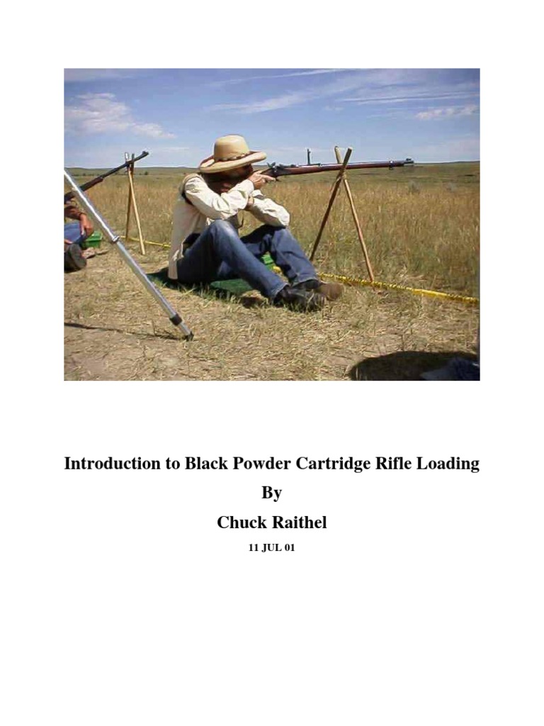 Introduction BPCR Loading | PDF | Cartridge (Firearms) | Bullet