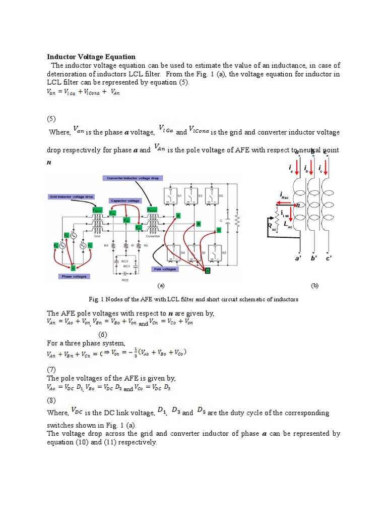 Short Circuit Model | PDF | Inductance | Inductor