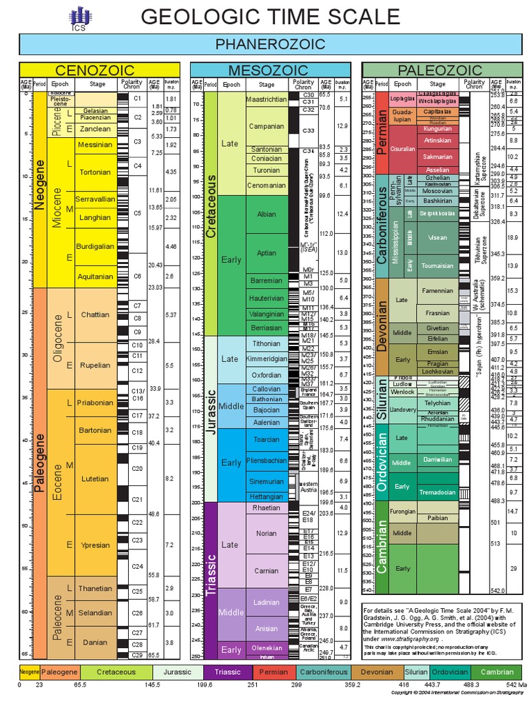 Paleozoic Phanerozoic Cenozoic Mesozoic: Middle | PDF