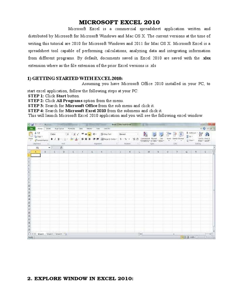 MS Excel 2015 | PDF | Formula | Microsoft Excel