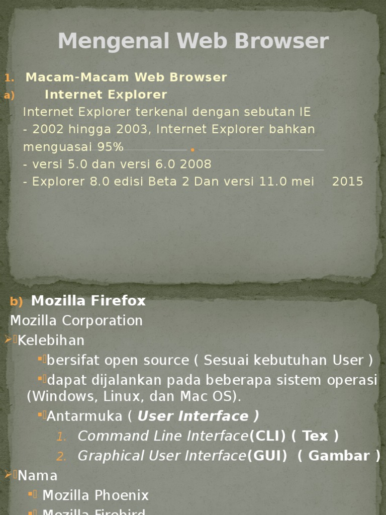Mengenal Web Browser | PDF | Komputer