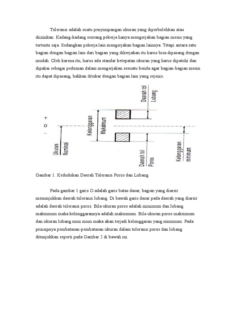 Toleransi Standar ISO | PDF