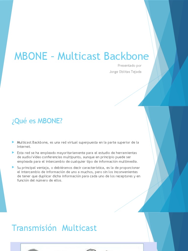 MBONE - Multicast Backbone | PDF | Enrutador (Computación) | Dirección IP