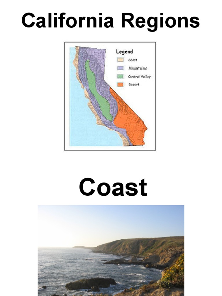 California Regions Powerpoint Without Answers | PDF | Central Valley ...
