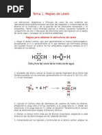 Estructura de Lewis del agua (H₂O) | PDF | Enlace covalente | Enlace ...