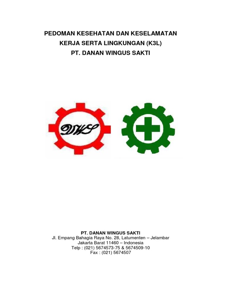 Pedoman K3L DWS | PDF