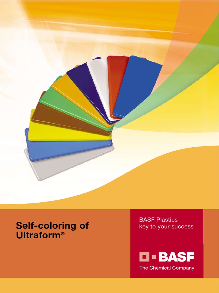 Self-Coloring of Ultraform: BASF Plastics Key To Your Success | PDF ...