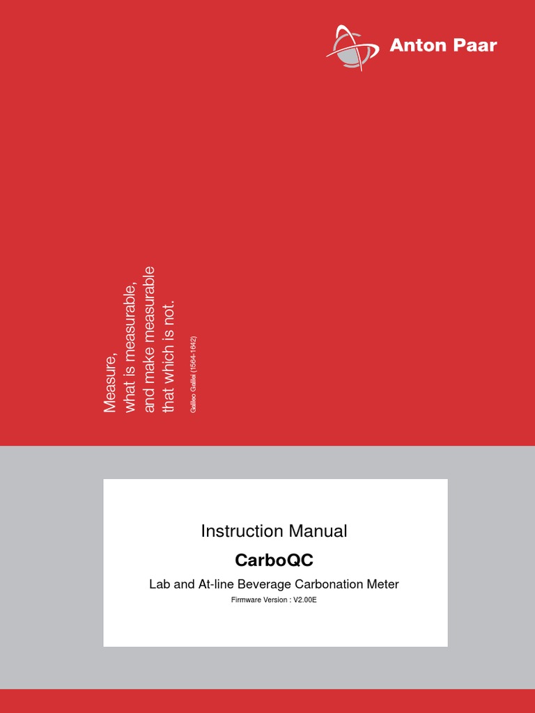 Manual CarboQC | PDF