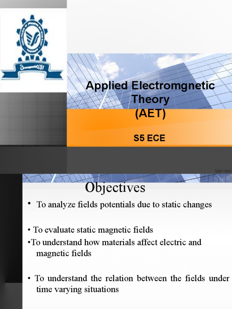 AET MG University | PDF | Divergence | Transmission Line