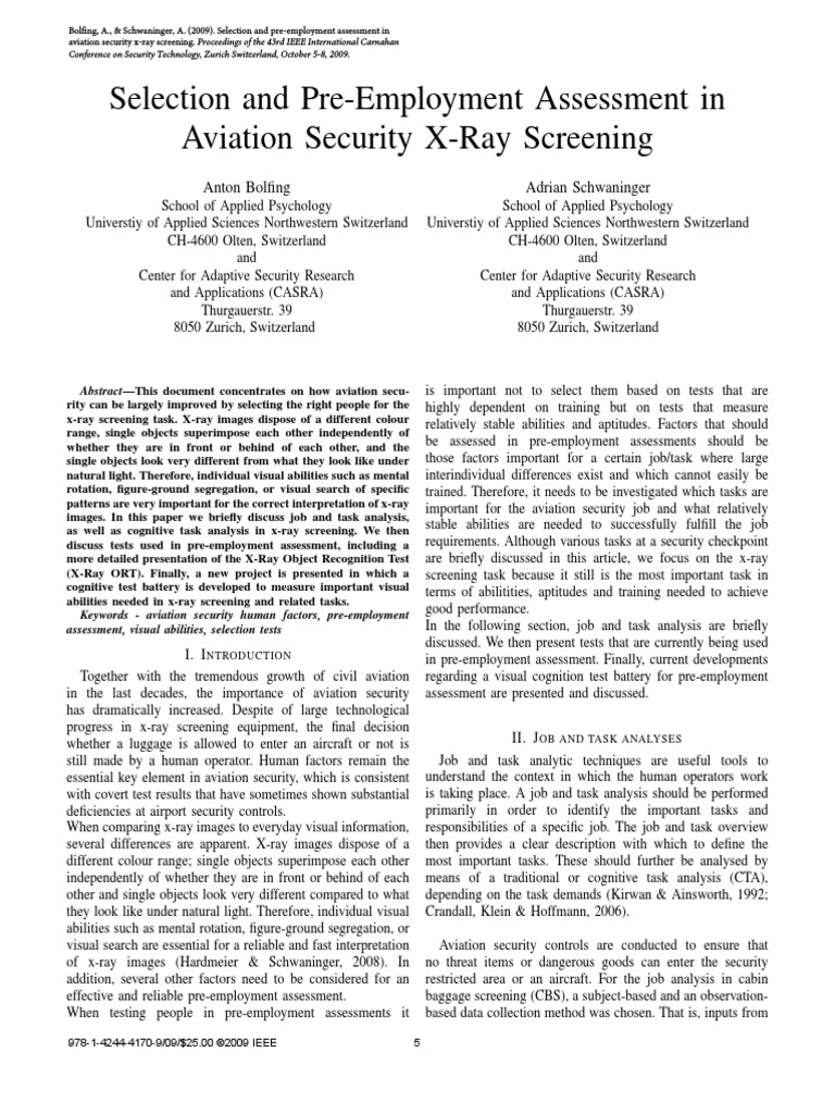 tmpB62C TMP | PDF | Airport Security | Test (Assessment)