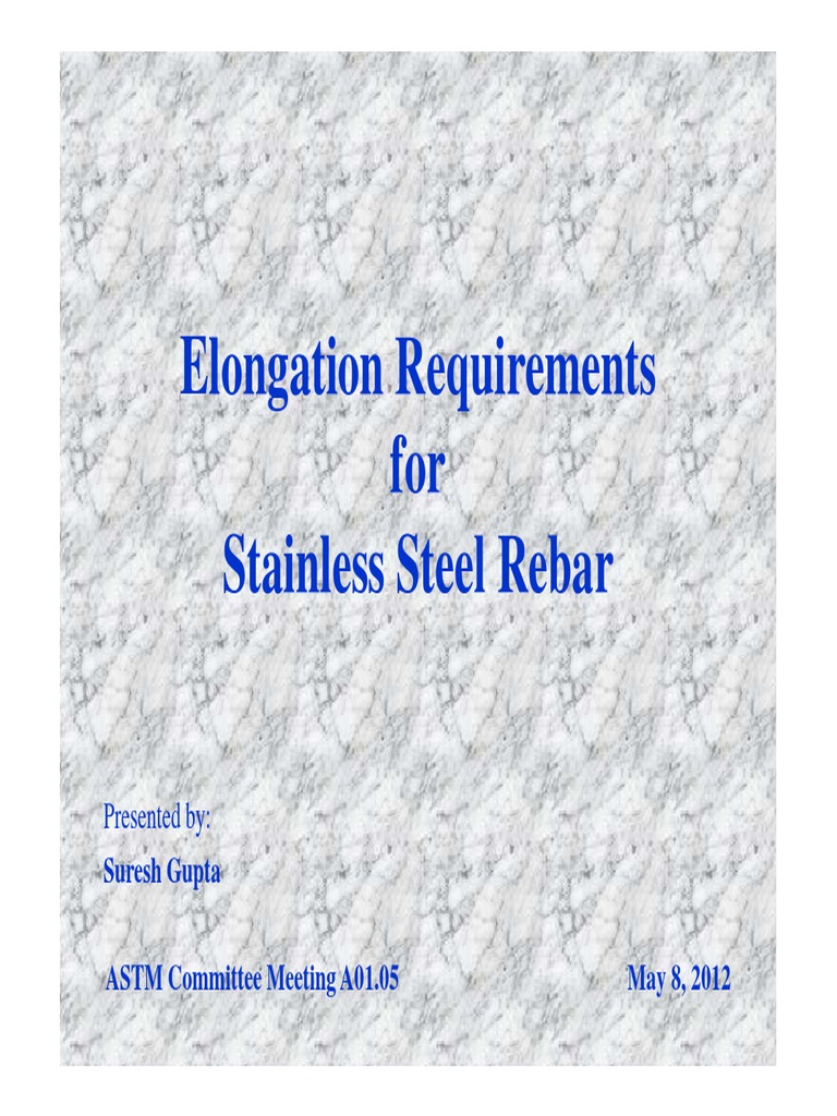 Max Strain in Stainless Steel Rebar | PDF | Fracture | Building Engineering