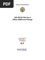 eBIRForms & eFPS: Tax Filing Benefits | PDF | Online And Offline | Taxes