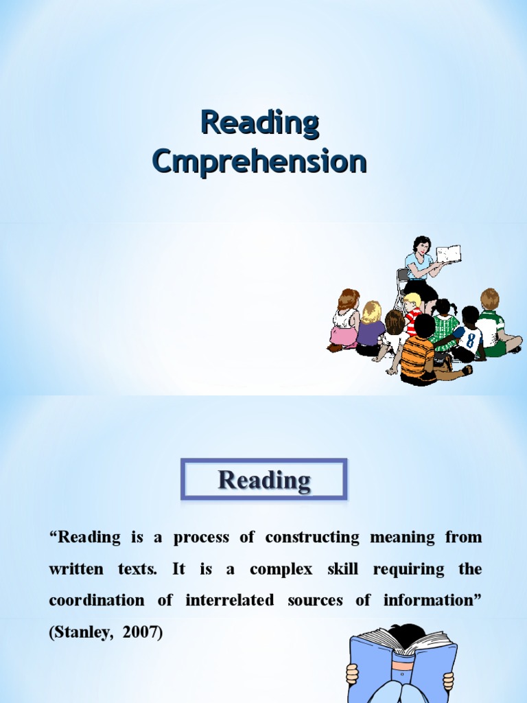 Reading | Reading (Process) | Reading Comprehension