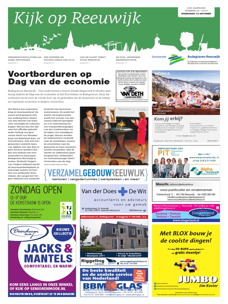 KijkopReeuwijk Week42 14oktober2015 | PDF