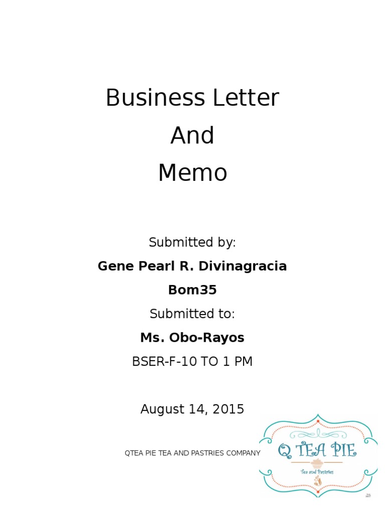 Business Letter | PDF | Makati | Philippines