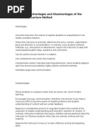 Trainer vs Trainee: Methods Overview | PDF | Lecture | Tutor