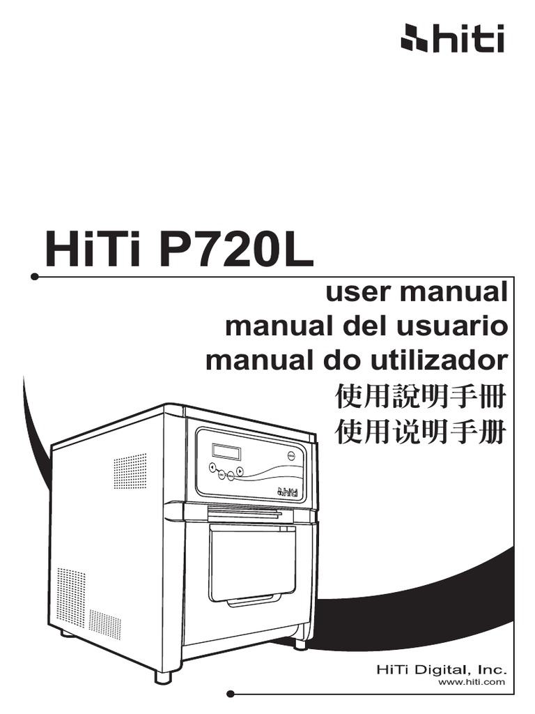 P720LUser Manual en | PDF | Electrical Connector | Printer (Computing)