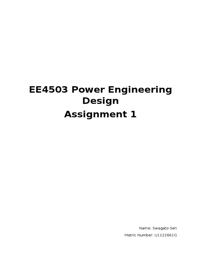 4503 Assignment 1 | PDF | Manufactured Goods | Physical Quantities
