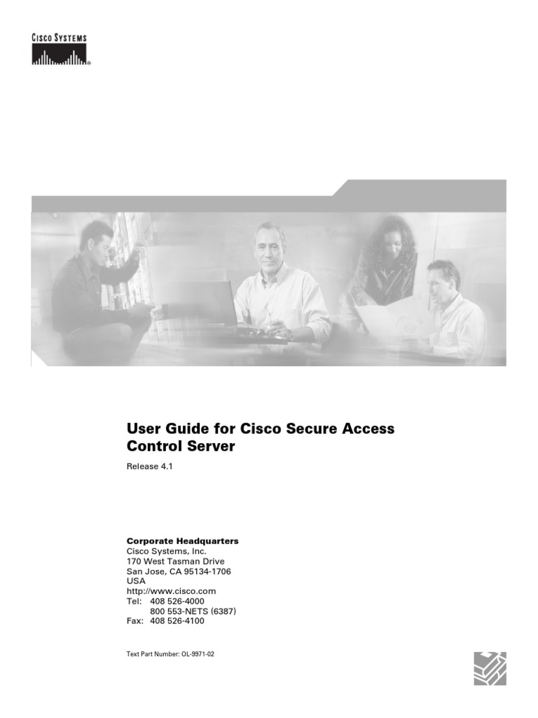 Guia Usuario Cisco Secure ACS | PDF | Radius | Proxy Server
