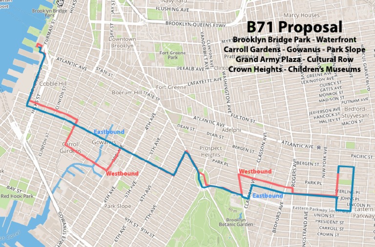 Proposed New Route For Restored B71 Bus | PDF
