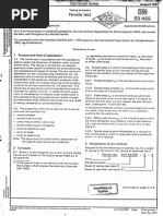 DIN 53455 - Tensile Test