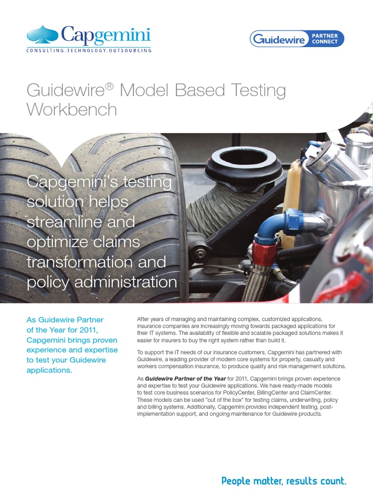 Guidewire Model Based Testing Workbench Pdf Pdf Insurance Automation