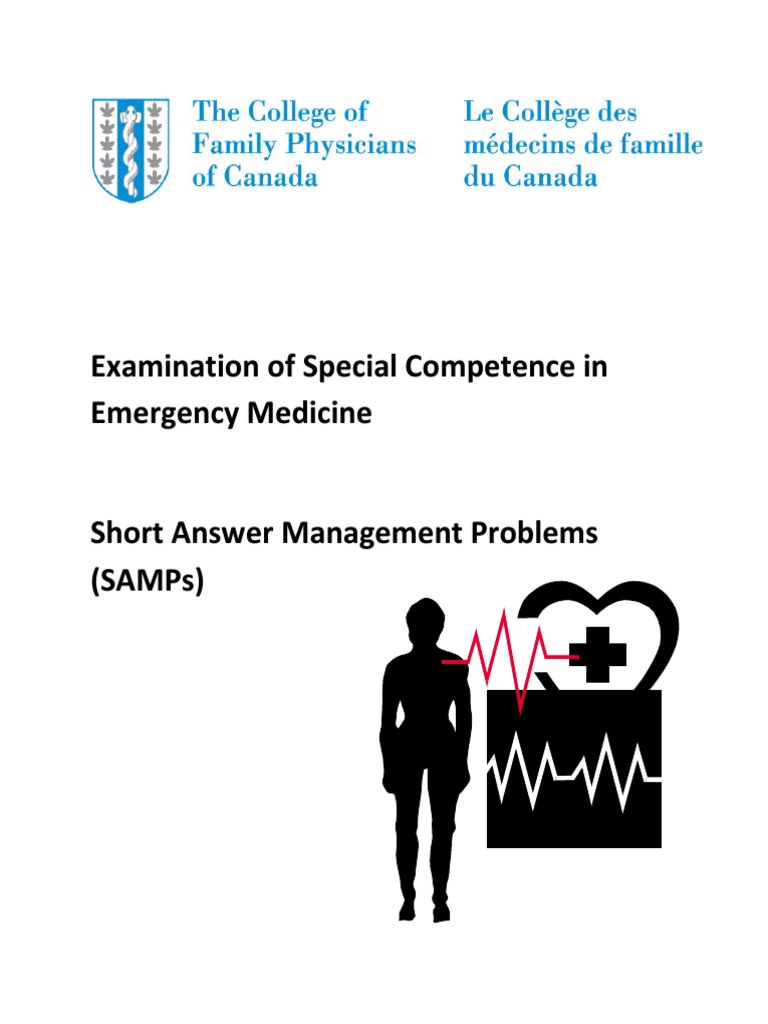 Emergency Medicine Sample Samps | PDF | Bleeding | Test (Assessment)