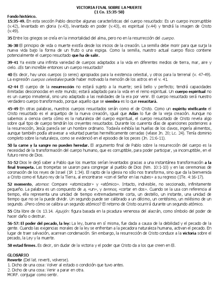 Victoria Final Sobre La Muerte | PDF