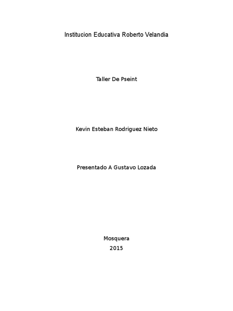 Pseint PNG | PDF