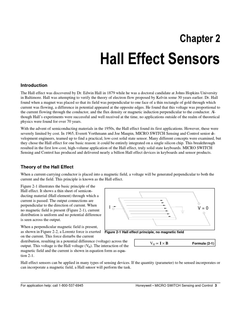 Hall Effect Sensor | PDF | Amplifier | Bipolar Junction Transistor