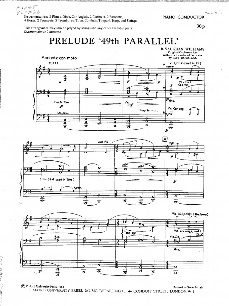 R. Vaughan-Williams - 49th Parallel