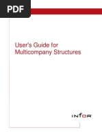 LN - 10.7 - Infor LN User Guide For Enterprise Structures - En-Us | PDF | Logistics | Warehouse