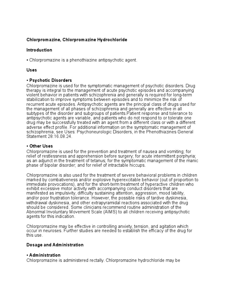 AHFS Drug Information | PDF | Antipsychotic | Bioavailability