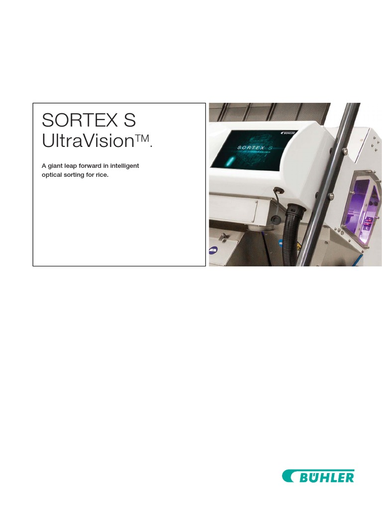 Brochure SORTEX S UltraVision Optical Sorter 2014 en | PDF | Computing ...