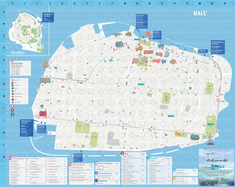 Male' Map | PDF